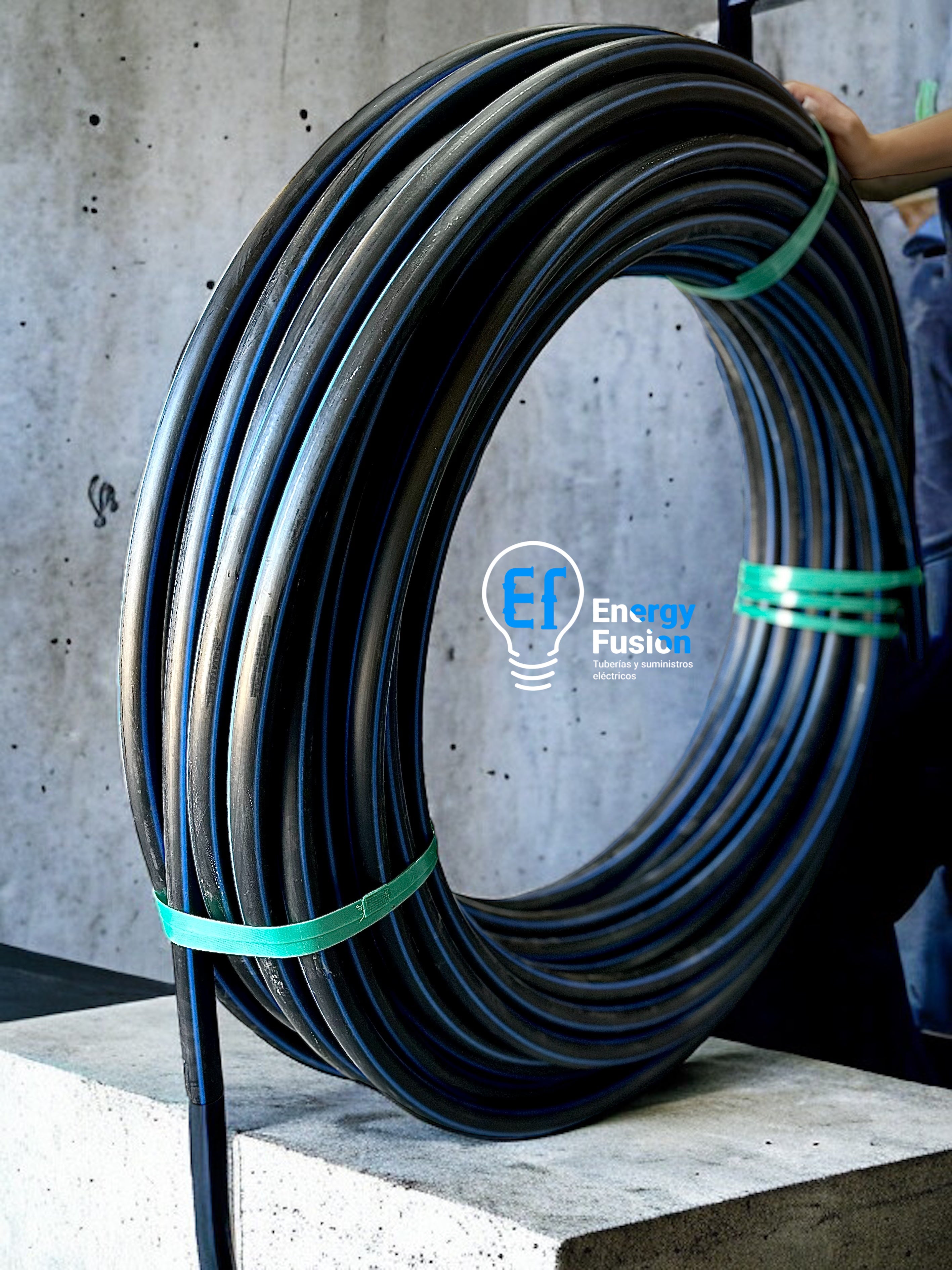 LINEA HDPE LISO PN16 EN ROLLO – Energy Fusion